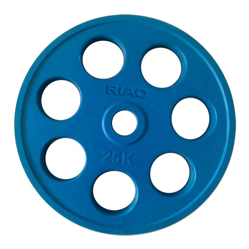 Custom Logo Gym Fitness Rubber Weight Plates