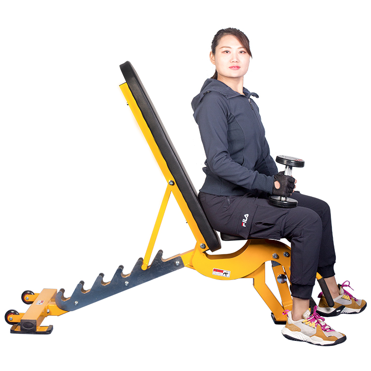 Flat Adjustable Multifunction Dumbbell Bench