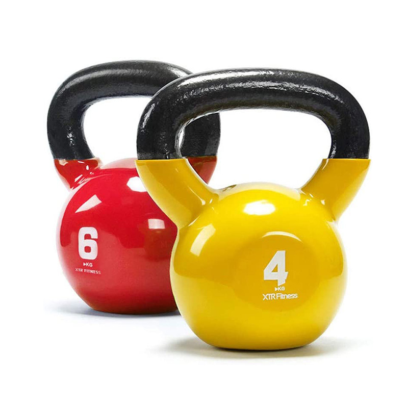 Professional power training colourful custom kettlebell