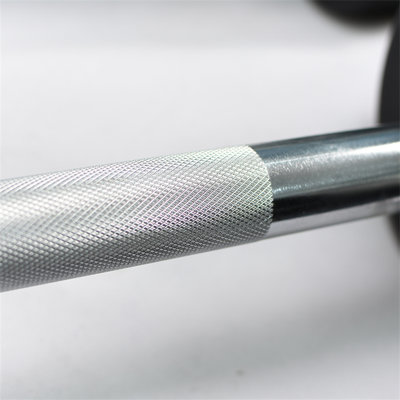 Custom Fitness Weight Lifting Round Steel CPU Barbell