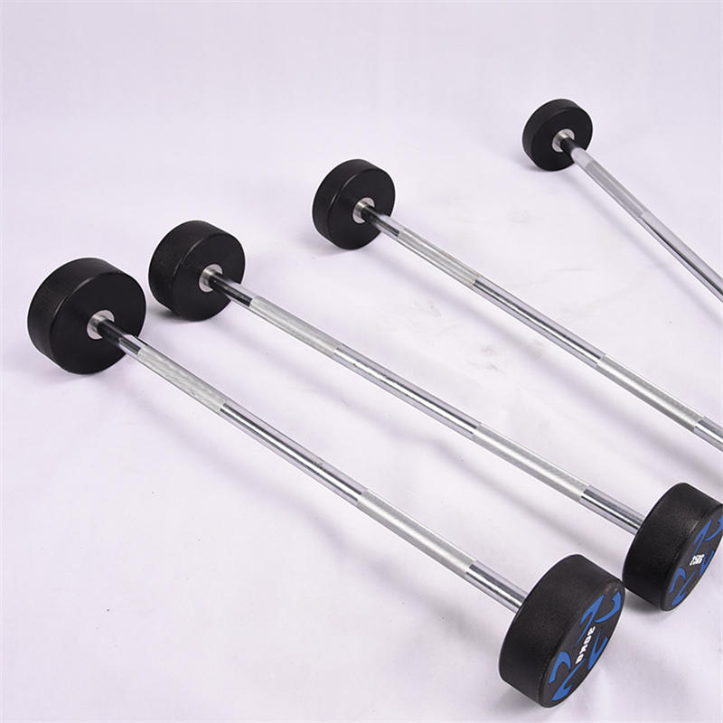 Custom Fitness Weight Lifting Round Steel CPU Barbell
