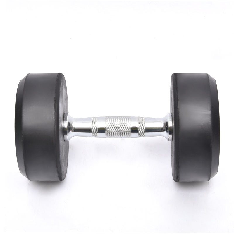 Gym Equipment Round Rubber Adjustable Weightlifting Dumbbells